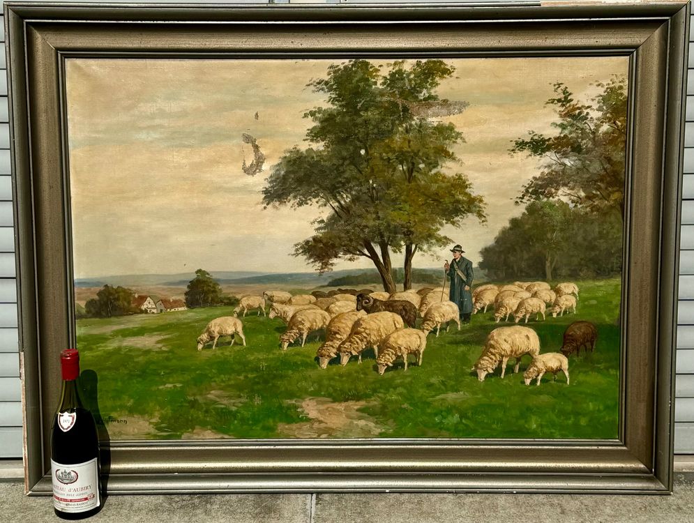 Adolf Hoffmann (1882-1956) Grosses Gemälde (Gebraucht) in Root für CHF ...