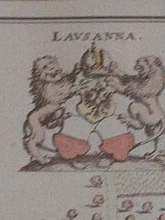 Carte de Lausanne Mathäus Merian 1654 | Kaufen auf Ricardo