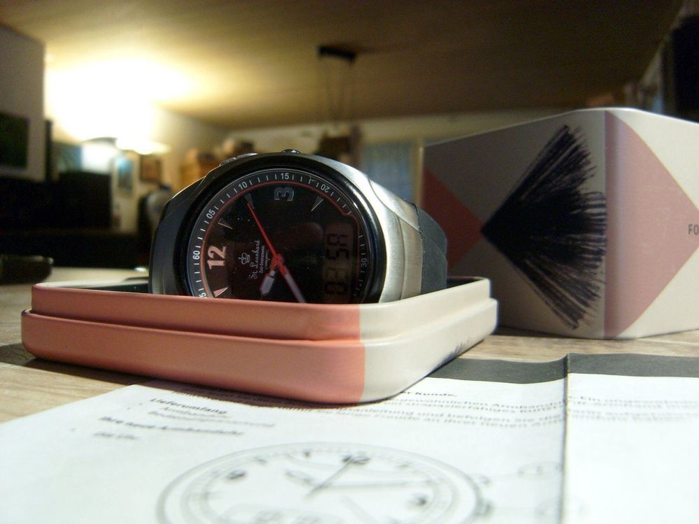 DCF77 atomuhr gesteuerte Armbanduhr St.Leonhard Dual Timing (Gebraucht) in Mauren TG für CHF 60 ...