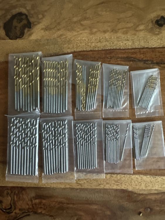 100er SET HSS Bohrer NEU !! Verschiedene Grössen 100 Stück (Neu und ...