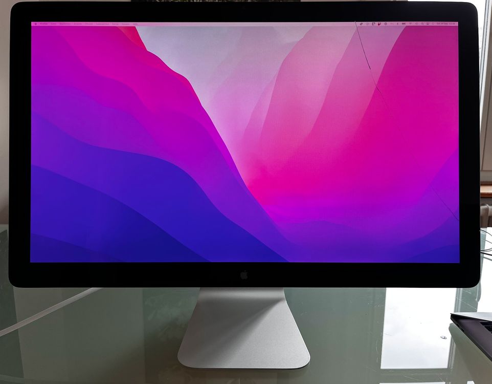 Apple 27-inch LED Thunderbolt Display - DEFEKT - Sprung (Defekt) in für ...