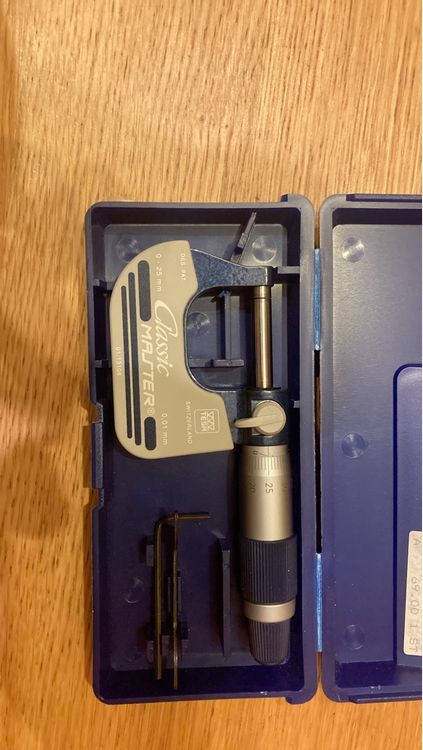 Tesa Classic Master® Caliper 0-25mm (Neu (gemäss Beschreibung)) in ...
