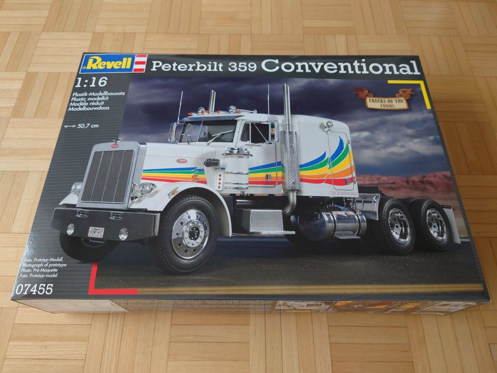 Revell®: Peterbilt 359 Conventional (M.: 1:16/07455) NEU/OVP | Kaufen ...