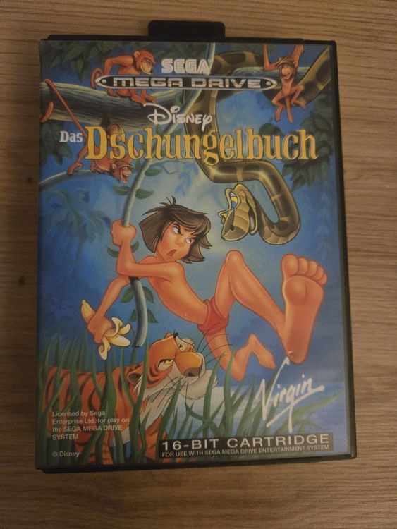 Sega Mega Drive Das Dschungelbuch (Gebraucht) in Wynau für CHF 20 – mit Lieferung auf Ricardo kaufen