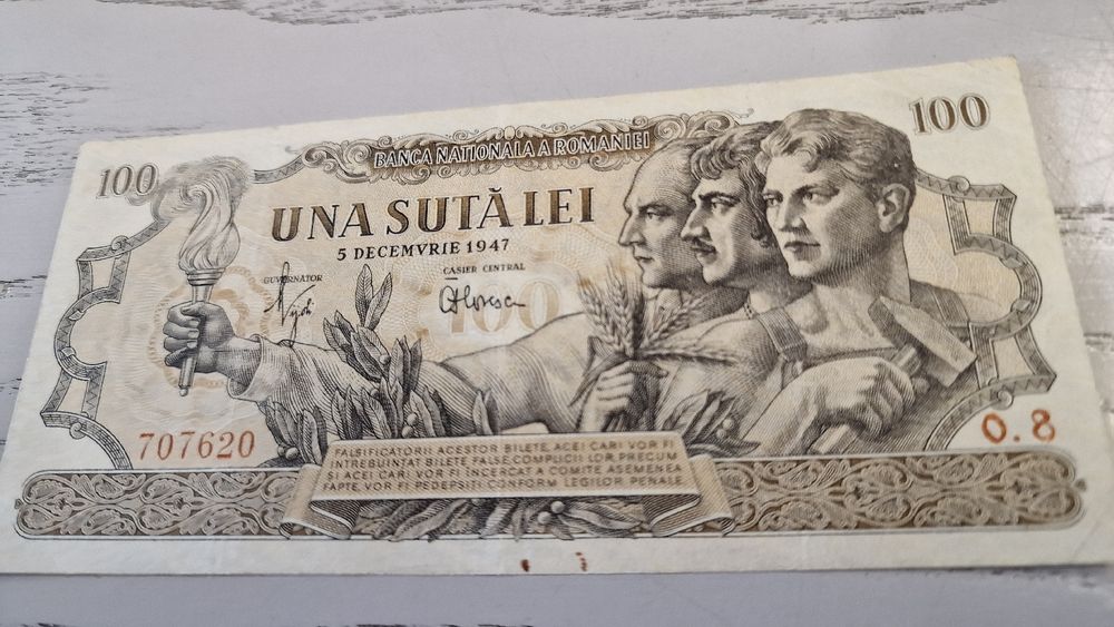 Banknote Romanie 1947 (Neu (gemäss Beschreibung)) in Herisau für CHF 39 ...