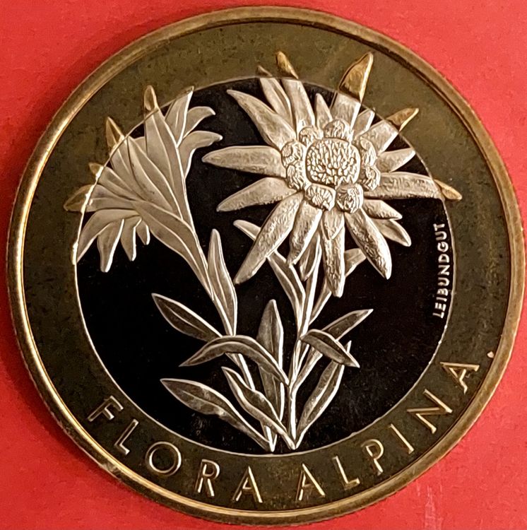 10 Franken Gedenkmünze 2016 stgl / Edelweiss /aus Münzsatz (Neu (gemäss Beschreibung)) in Arch ...