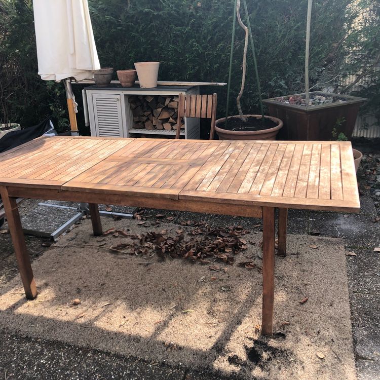 Gartentisch Aus Holz Ausziehbar