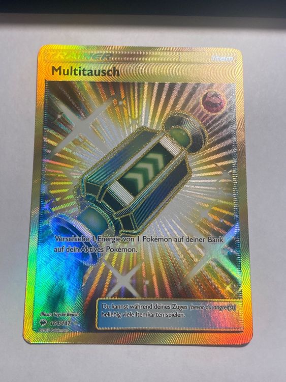 Pokemonkarte Multitausch Gold (Neu (gemäss Beschreibung)) in Stadel für ...