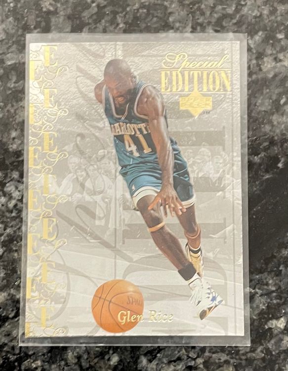 NBA Glen Rice Special Edition Gold Card | Kaufen auf Ricardo