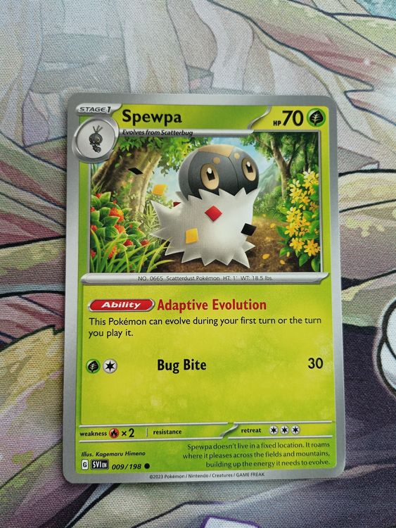 Spewpa - Scarlet & Violet 009 Puponcho | Kaufen auf Ricardo