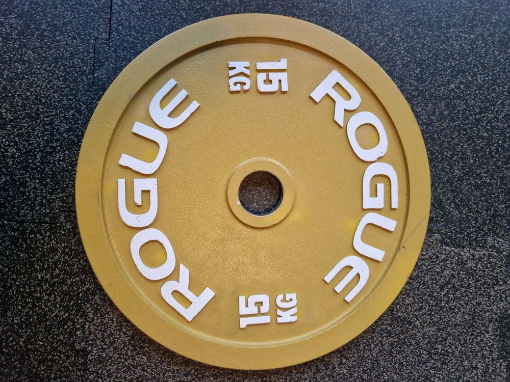Rogue 15kg calibrated steel plate, pair (Gebraucht) in Wilen b ...