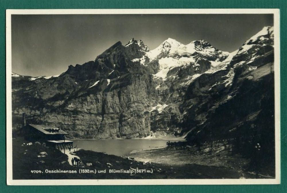 Oeschinensee und Blüemlisalp (Gebraucht) in Sargans für CHF 1 – mit Lieferung auf Ricardo kaufen