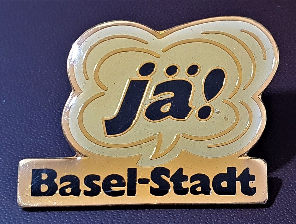 Q236 - Pin jä! Basel - Stadt / der grosse Pin (Gebraucht) in Reinach BL ...