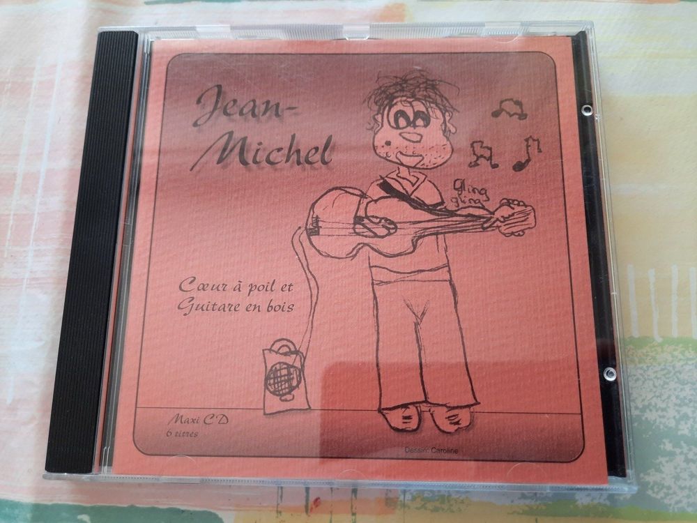 CD Jean - Michel Capt - Coeur à Poil et guitare en bois (Gebraucht) in ...