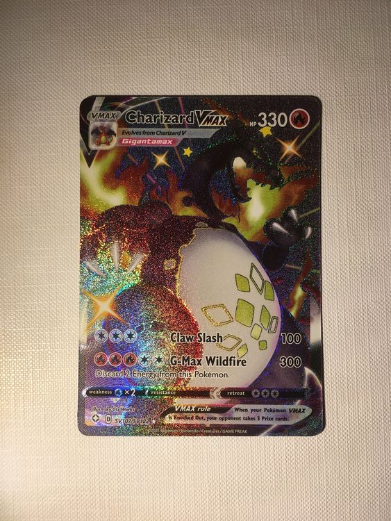 Pokémon Charizard Vmax shiny | Kaufen auf Ricardo