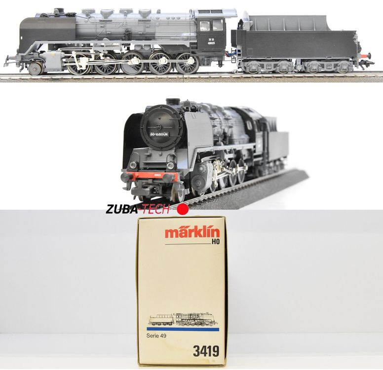 Märklin 3419 Dampflok Serie 49 NS H0 WS Analog mit OVP | Kaufen auf Ricardo
