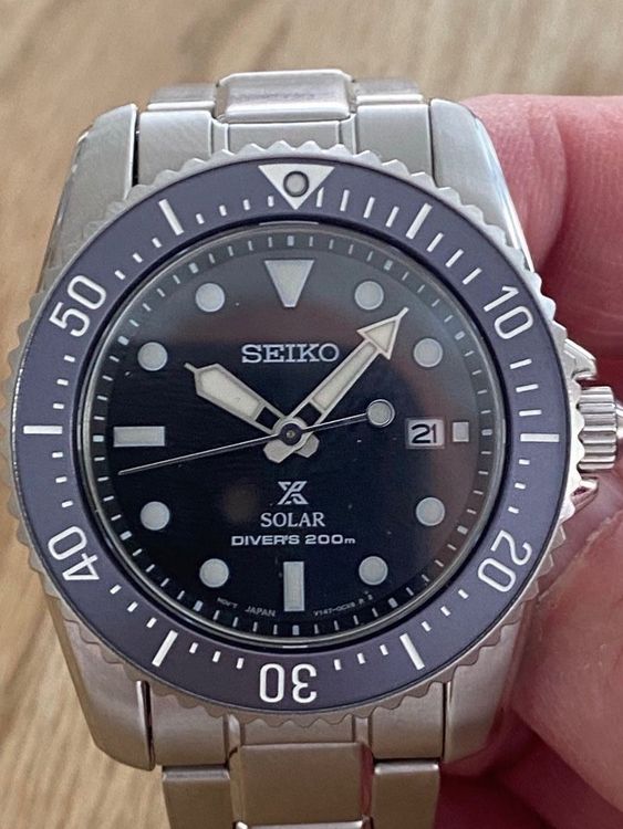 Seiko Prospex Compact Solar Diver Quarz, Full Set | Acheter sur Ricardo
