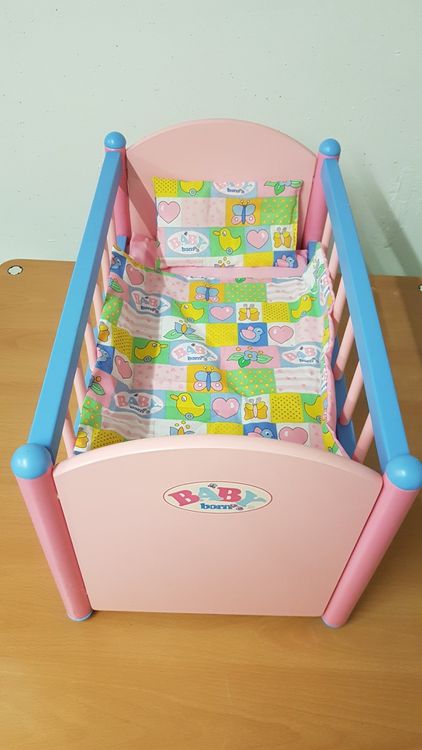 Baby Born Bett, Material Holz (Gebraucht) in Amriswil für CHF 25 – mit ...