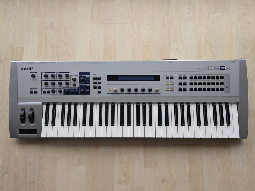 Yamaha CS6x mit original SmartMedia Speicherkarte (Gebraucht) in ...