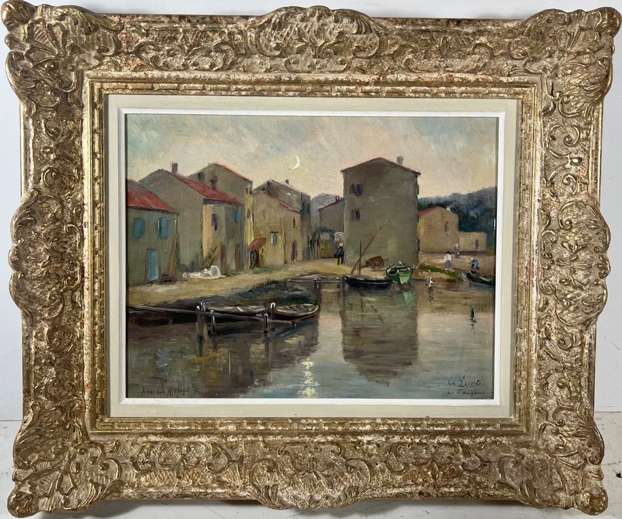 Antike Gemälde mit Booten und Personen (Gebraucht) in Root für CHF 119 – mit Lieferung auf ...