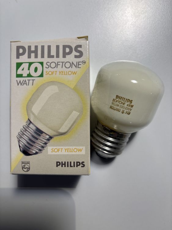 Philips Softone 40W Soft Yellow, neu in Originalverpackung (Neu und ...