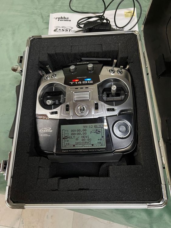 Futaba T14 SG Fernsteuerung und 2 x Futaba R6008HS Empfänger | Kaufen ...