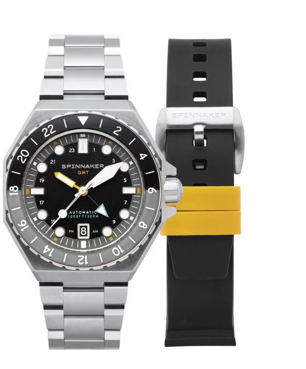 Spinnaker Dumas GMT Automatic mit 2 Bänder Box und Garantie (Gebraucht ...