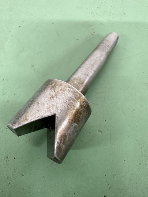 V type Centering point, MK1, centering point, Ø 26 mm (Gebraucht) in ...