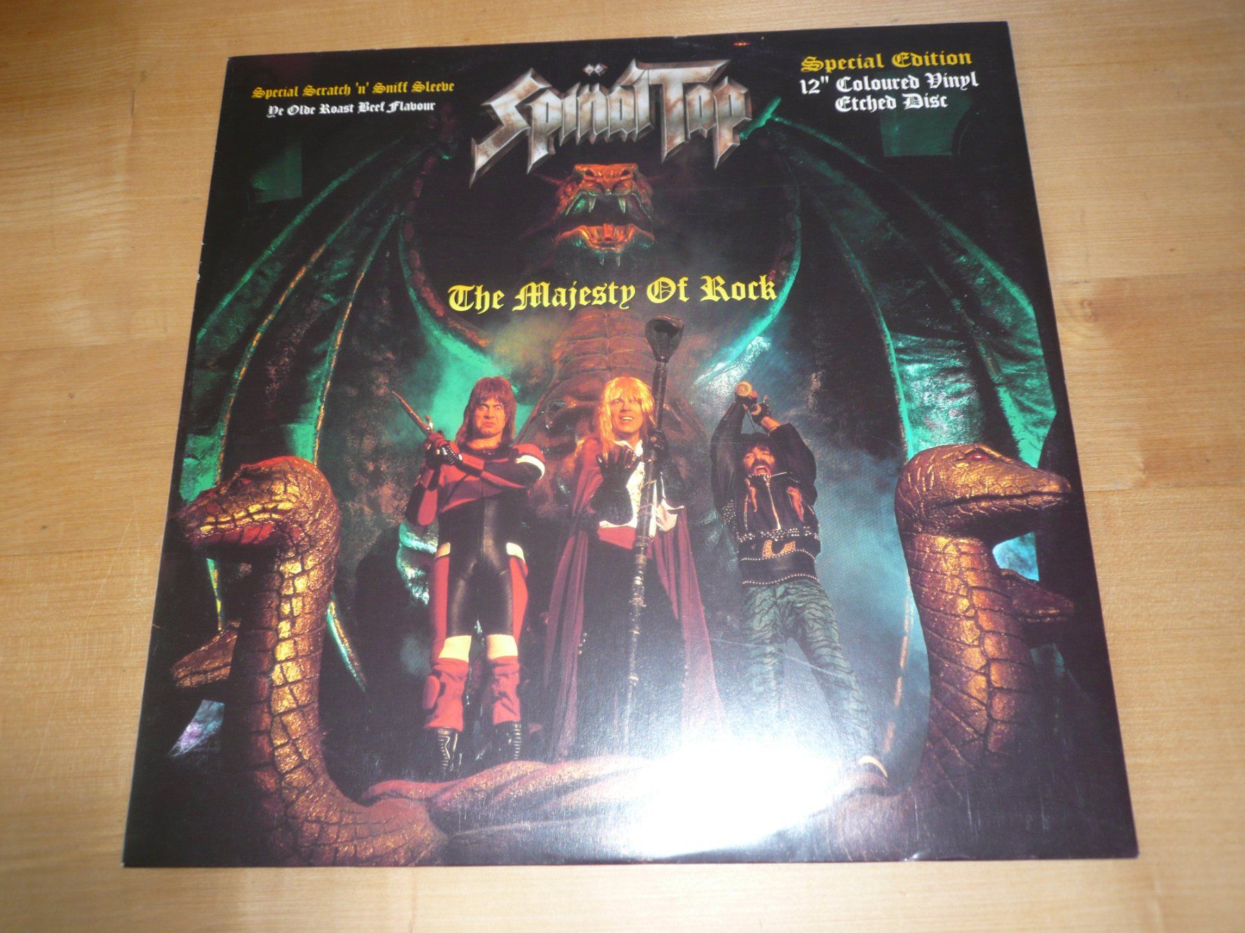 Spinal Tap – The Majesty Of Rock - ETCHED - UK 1992 (Neu und ...