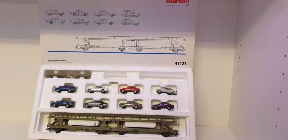 Märklin Autotransport Mercedes 47121 H0/AC (Gebraucht) in Neuenhof für ...