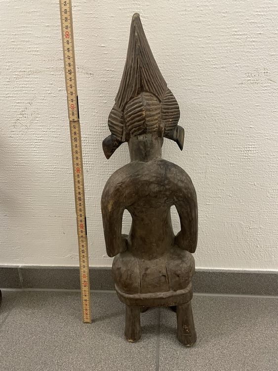 6 x alte afrikanische Figuren aus Holz (aus Ghana) (Gebraucht) in Zürich für CHF 60 – mit ...