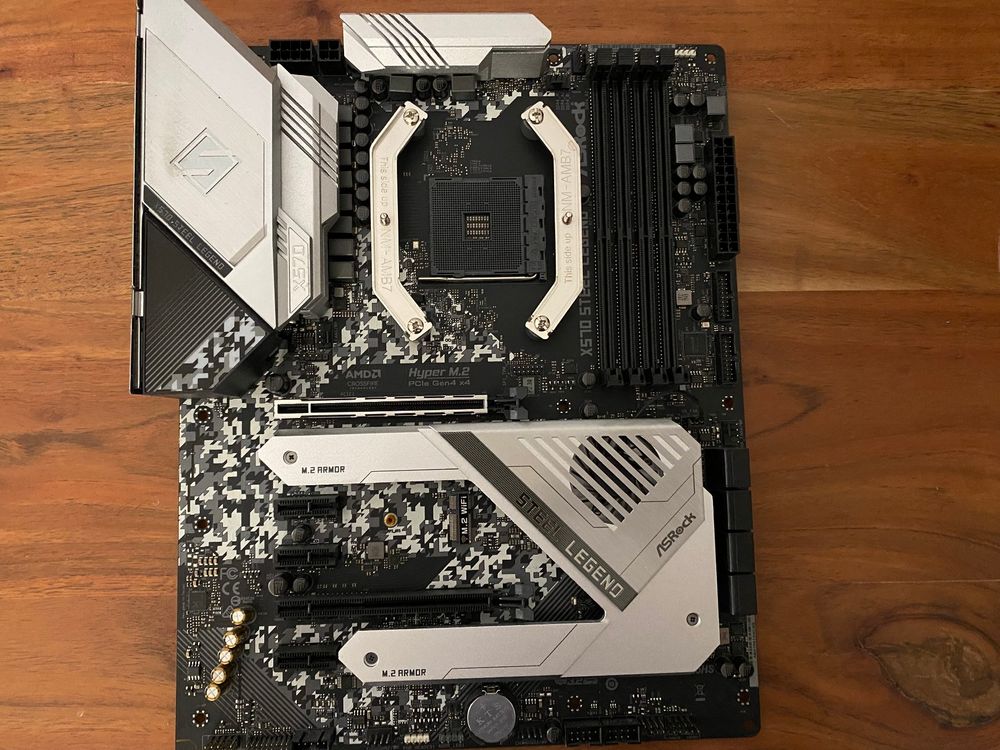 ASRock X570 Steel Legend Mainboard (Gebraucht) in Amriswil für CHF 120 ...