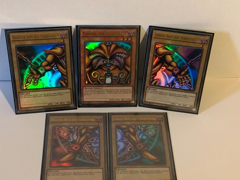 YU-GI-OH Exodia Full Set in Ultra Rare - YGLD Deutsch | Kaufen auf Ricardo