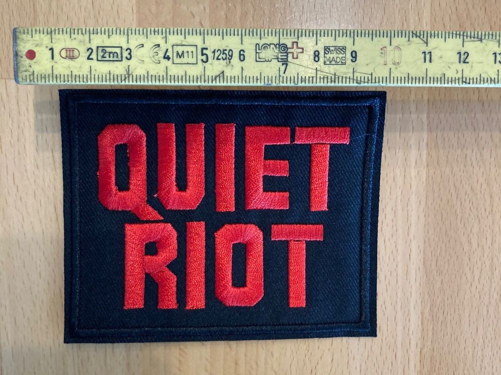 Quiet Riot Patch Sticker Aufnäher Metal Rock Band (Neu (gemäss ...