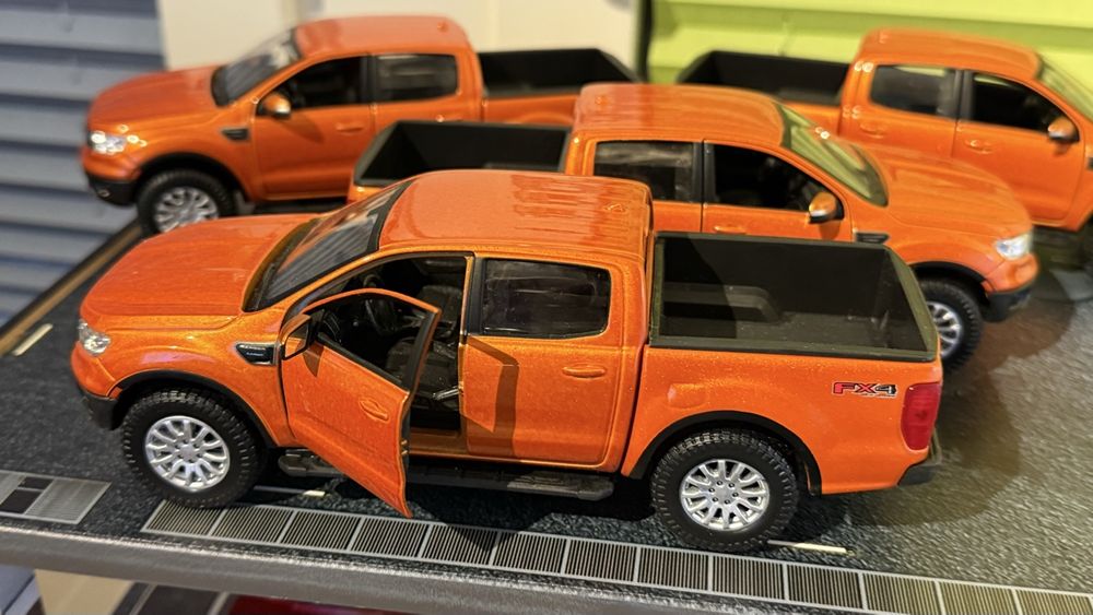 1 x Modellauto Ford Ranger Orange 1:27 Neuwertig (Gebraucht) in Basel ...