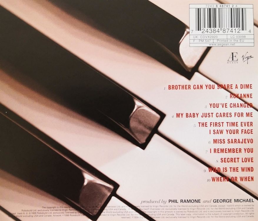 GEORGE MICHAEL - SONGS FROM THE LAST CENTURY - CD (Gebraucht) in ...