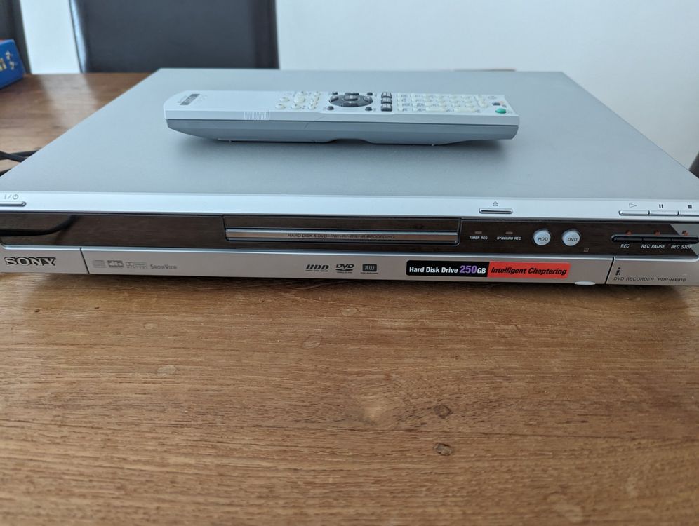 DVD Player und Harddisk 250 Sony RDR-HX 910 | Kaufen auf Ricardo