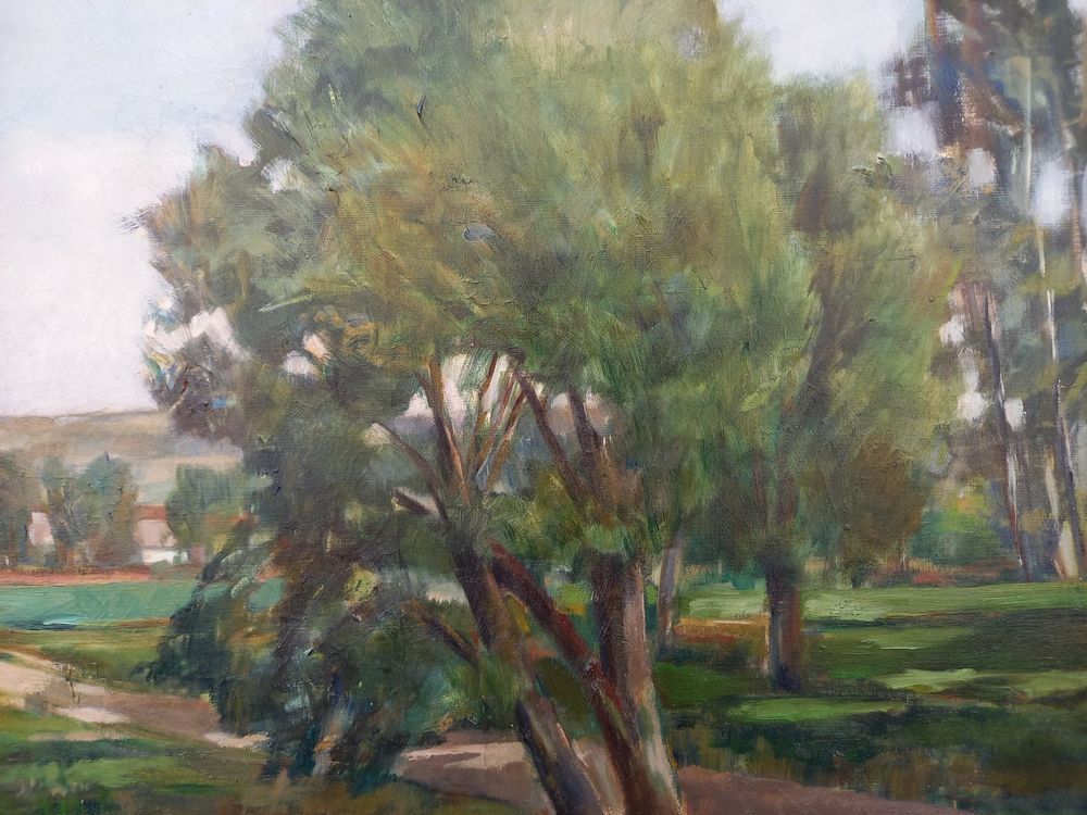 Paul Robert PERRIN (1904-1954) beau tableau, L'été (Gebraucht) in ...