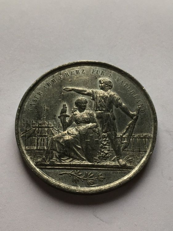 1879 Medaille Eidg. Schützenfest Basel (Gebraucht) in Kirchberg SG für CHF 39.5 – mit Lieferung ...