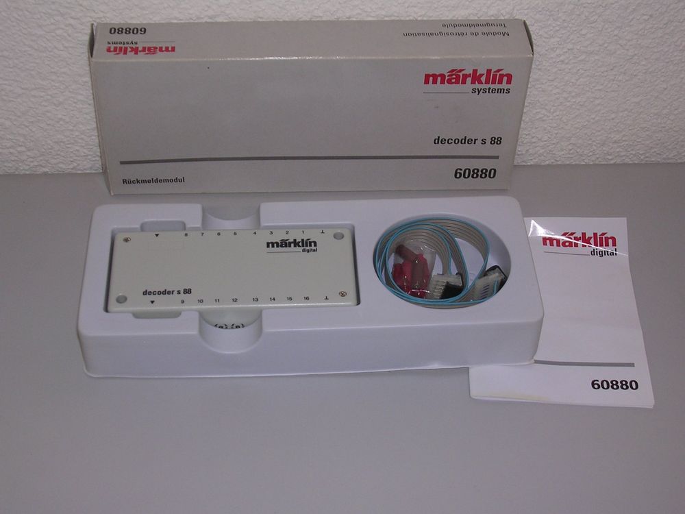 Märklin 60880 Decoder S88 mit OVP, neu! | Kaufen auf Ricardo