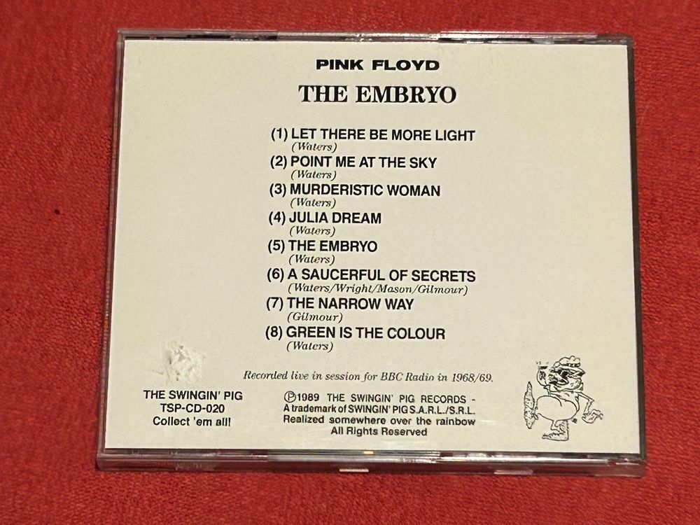 Pink Floyd The Embryo CD Album (Gebraucht) in Schötz für CHF 15 – mit ...