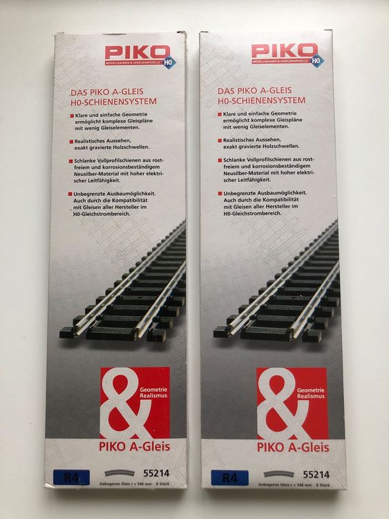 12x Piko R4 Gleise nie gebraucht (Gebraucht) in Jonschwil für CHF 20 – mit Lieferung auf Ricardo ...