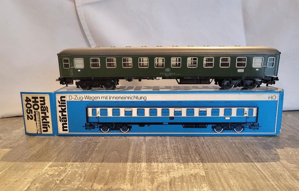 Märklin H0 4022 D-Zug-Wagen DB 182035 Stg 2. Klasse Blech | Kaufen auf Ricardo