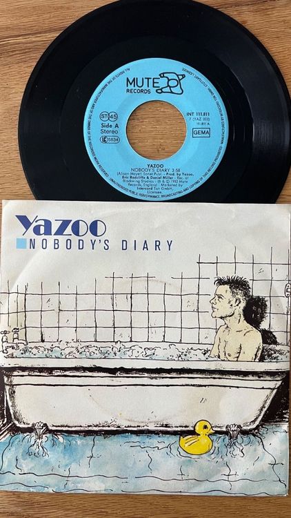 Yazoo - Nobody's Diary / 1. D-Press. 1983 - Very nice Copy (Gebraucht ...