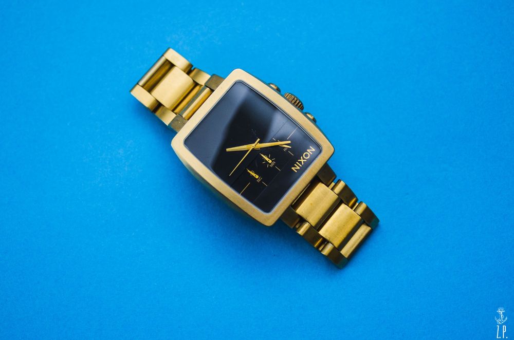 Nixon Gold THE AXIS Chronograph Herren Uhr (Gebraucht) in Boswil für ...