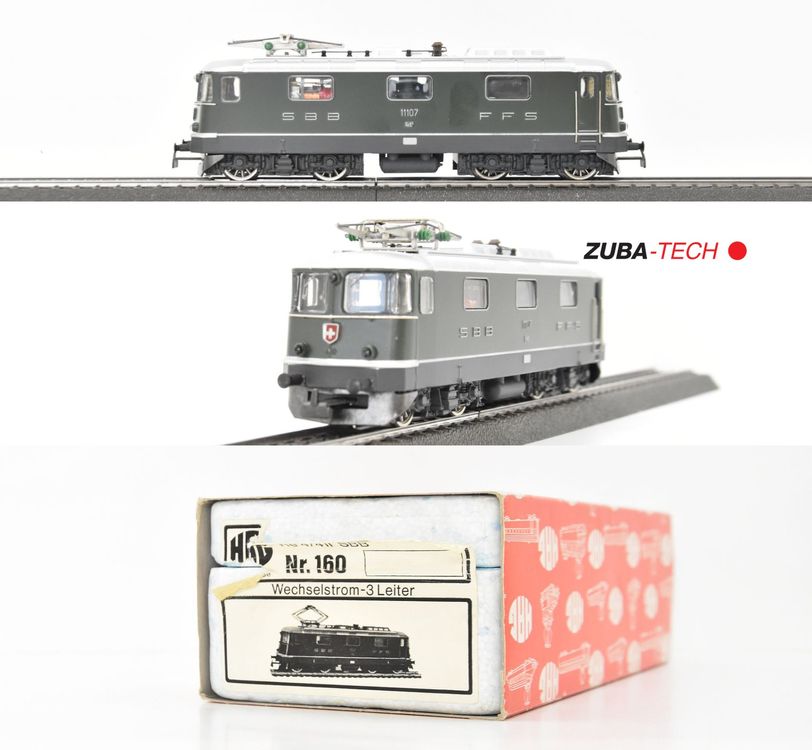 HAG 160 E-Lok Re 4/4 II SBB H0 WS Analog mit OVP (Gebraucht) in St. Gallen für CHF 92 – mit ...