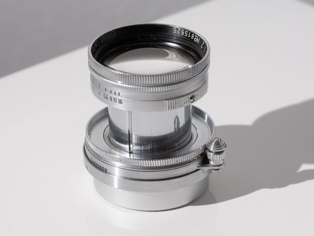 Leica Summitar 50mm f/2 5cm SOORE 1950 m39 LTM M Chrom Leitz (Gebraucht ...