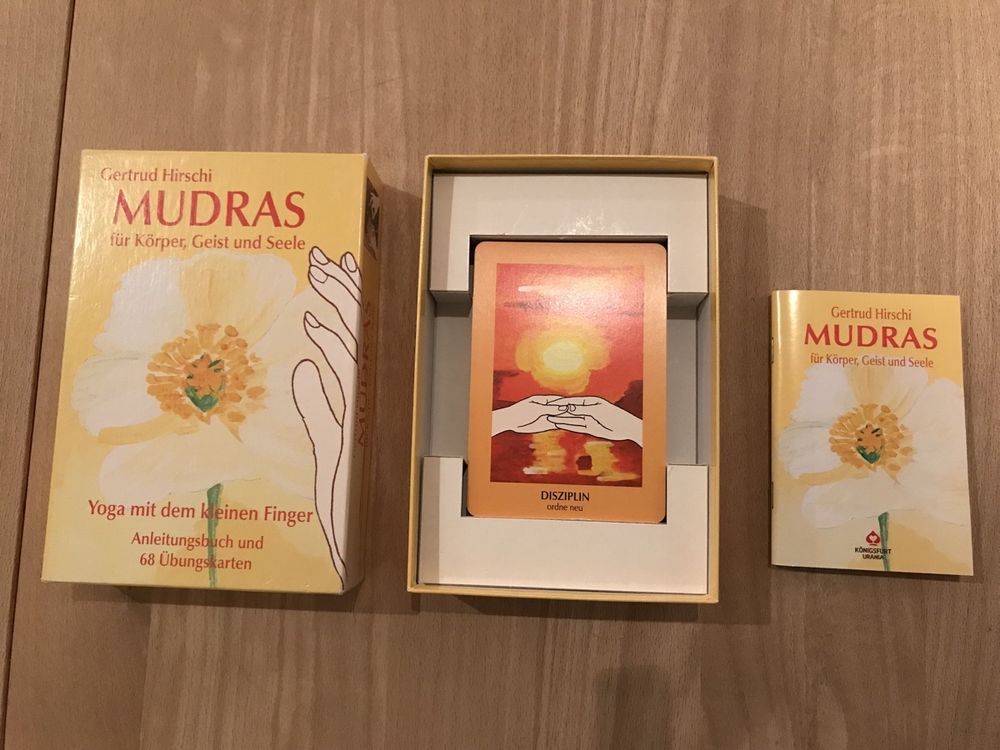 Kartenset „Mudras für Körper, Geist und Seele“ (Gebraucht) in Dottikon für CHF 8 – mit Lieferung ...