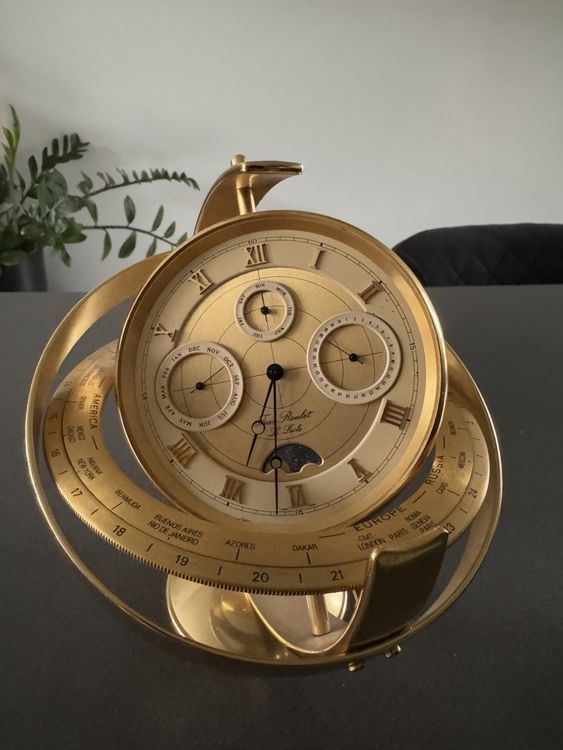 Jean Piret Globus Uhr, Vintage Rarität (Gebraucht) in Niederwangen BE ...
