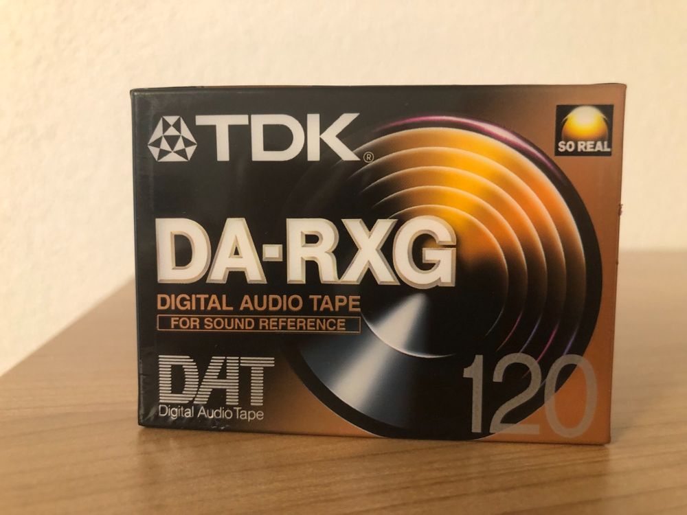 TDK DA-RXG 120 DAT Tape selten und rar in Originalverpackung (Neu und originalverpackt) in ...